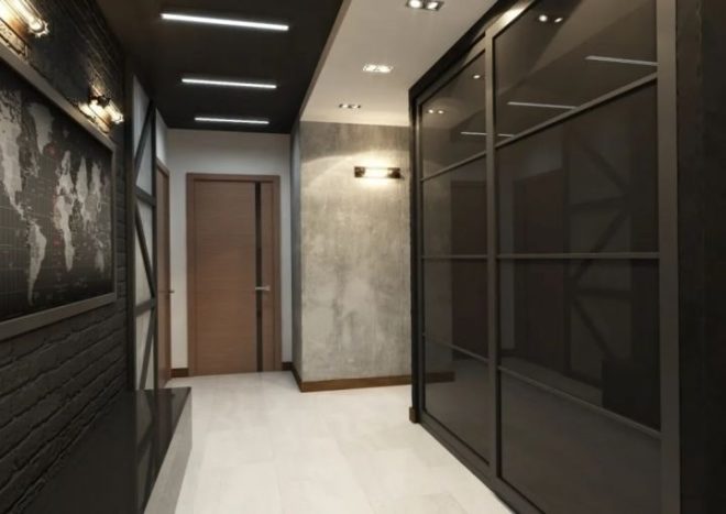 Loft-Style Hallway Design Ideas and 70+ Photos of the best interiors