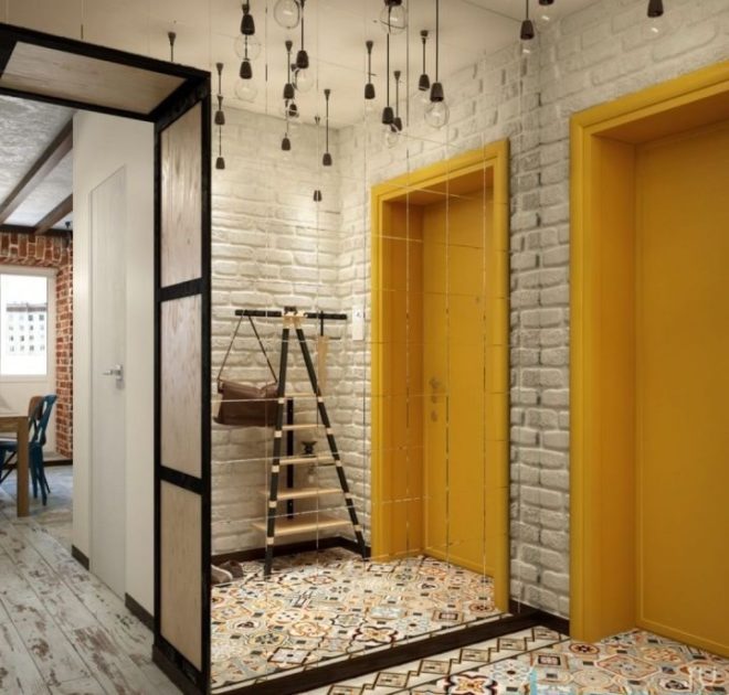 Loft-Style Hallway Design Ideas and 70+ Photos of the best interiors