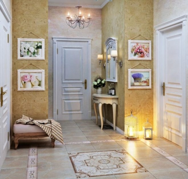 Provence Style Hallway Design Ideas and 50+ Photos of the best interiors