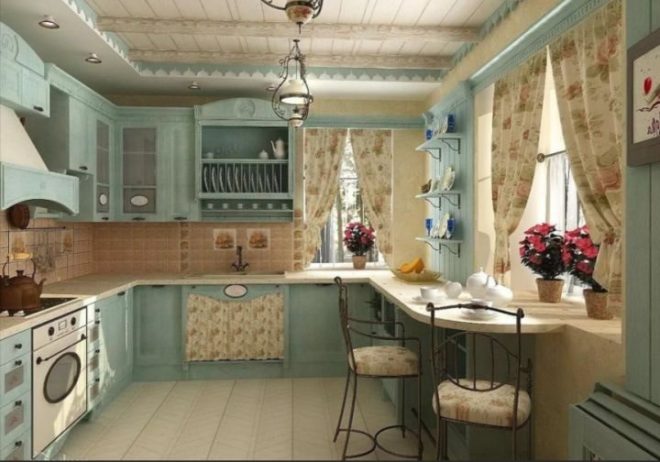 Provence-Style Kitchen Design Ideas and 100+ Photos of the best interiors