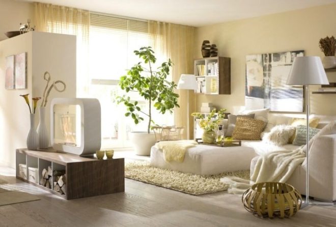 Eco-Style Design Ideas and 50+ Photos of the interiors