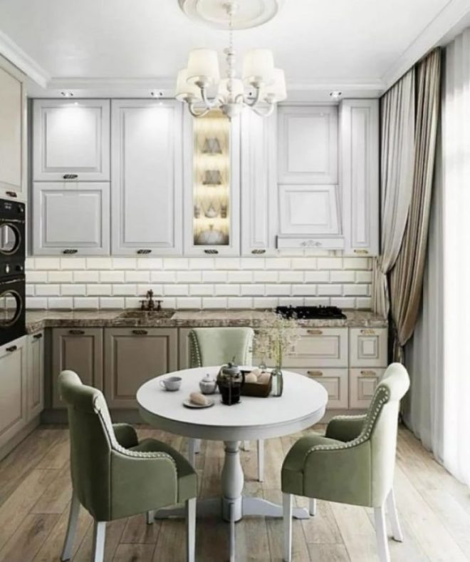 Neoclassical Kitchen Design Ideas and 80+ Photos