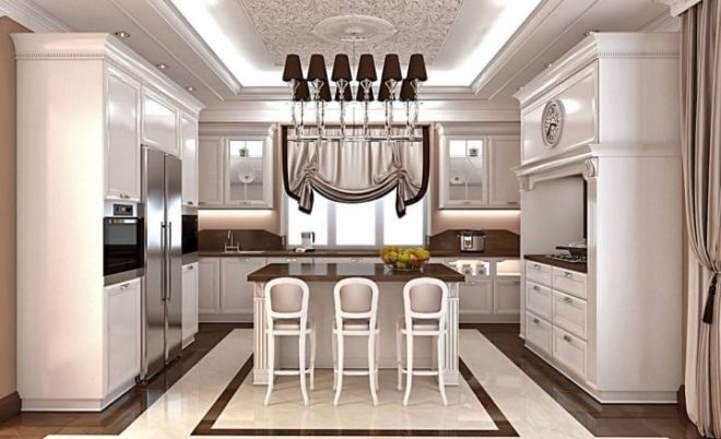 Neoclassical Kitchen Design Ideas and 80+ Photos