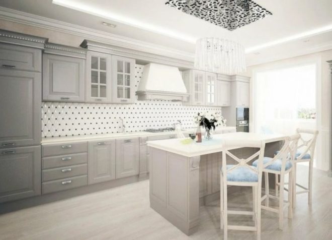 Neoclassical Kitchen Design Ideas and 80+ Photos