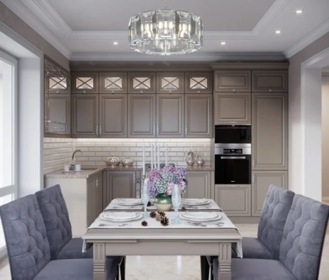 Neoclassical Kitchen Design Ideas and 80+ Photos