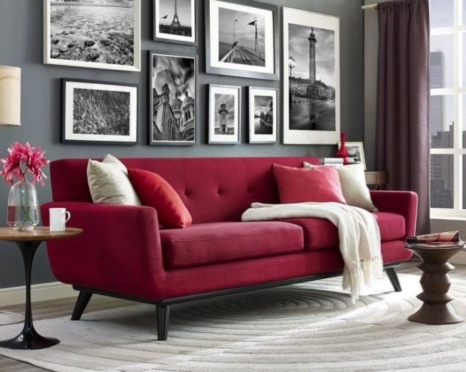 Burgundy Color in Interior Design
