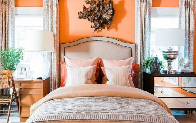 Peach Color in Interior Design