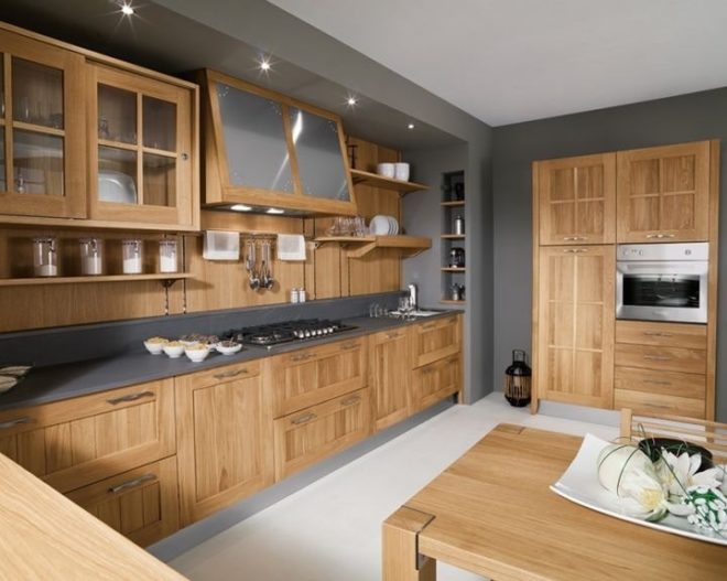 300 Wood Kitchen Design Ideas